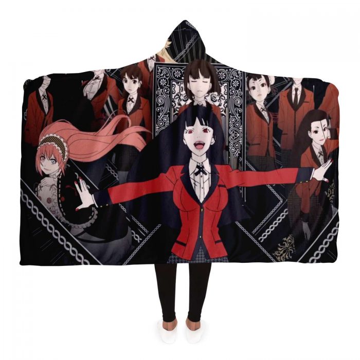Kakegurui Hooded Blanket Style 1 - Kakegurui Store
